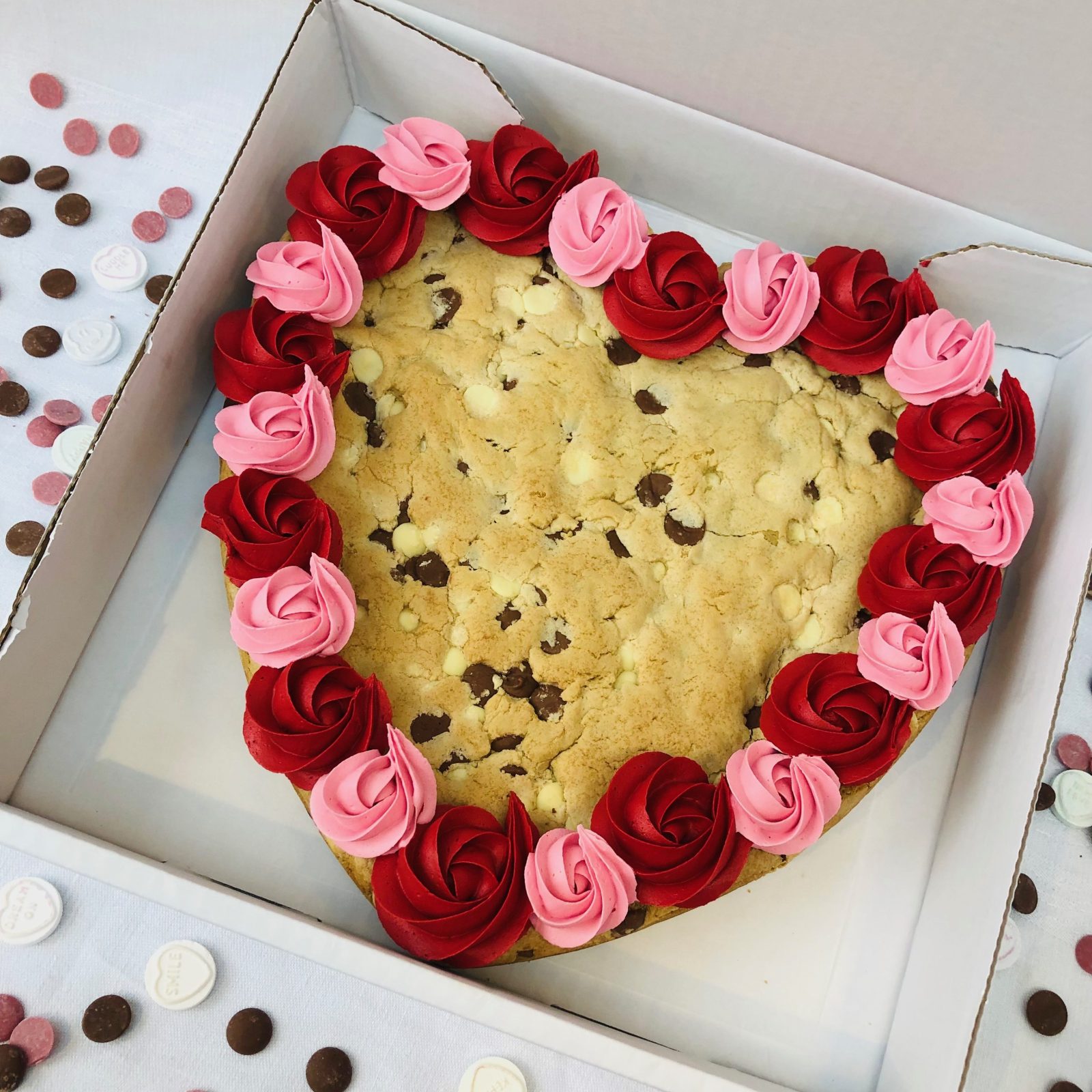 Giant Heart Cookie | MoodyMare Patisserie